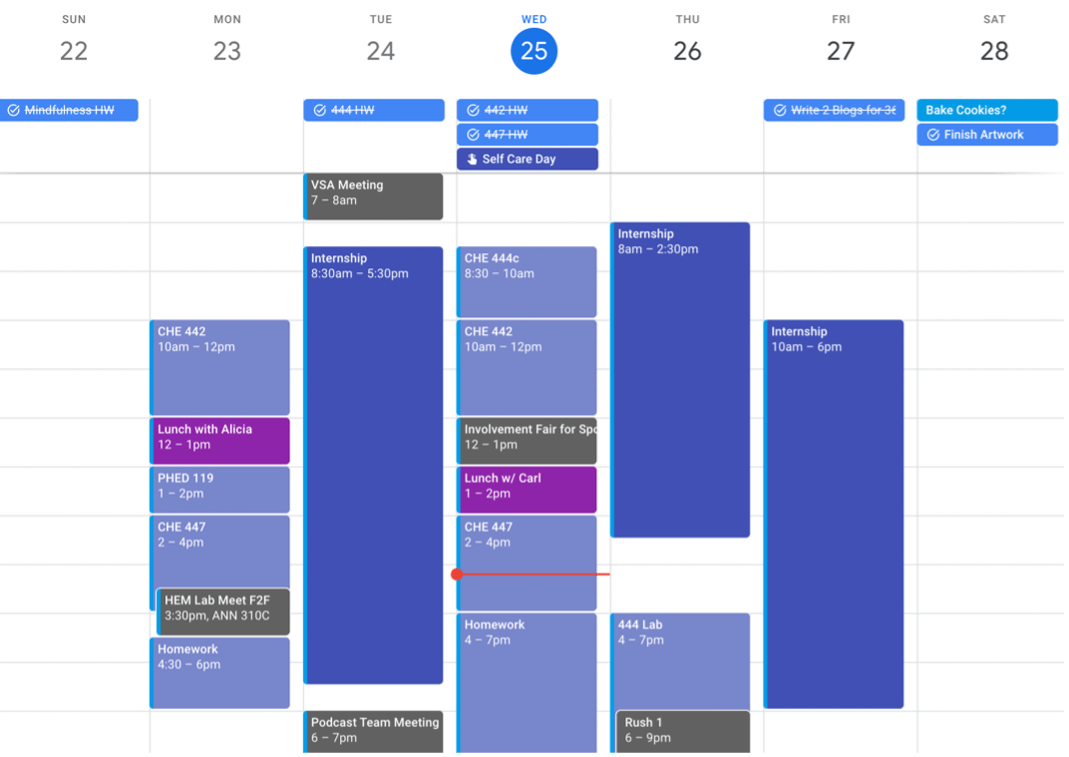 How to Balance College Life Using Google Calendar – USC Viterbi ...